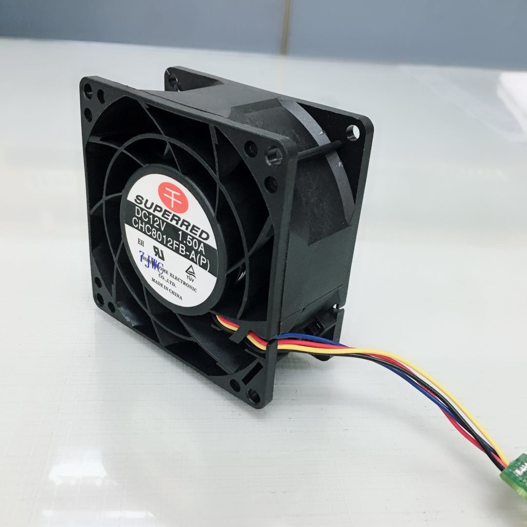 Pulse Width Modulation DC 12/24V 80x25mm PWM Controlled Fan
